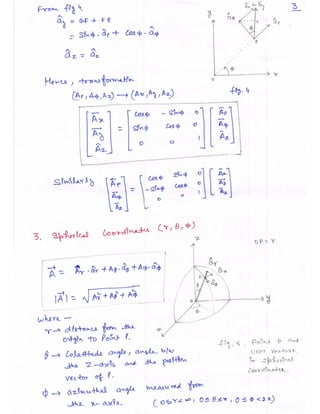 Coordinate system & transformation | PDF