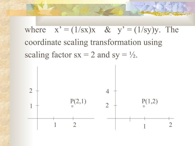 Coordinate transformation | PPT | Physics | Science
