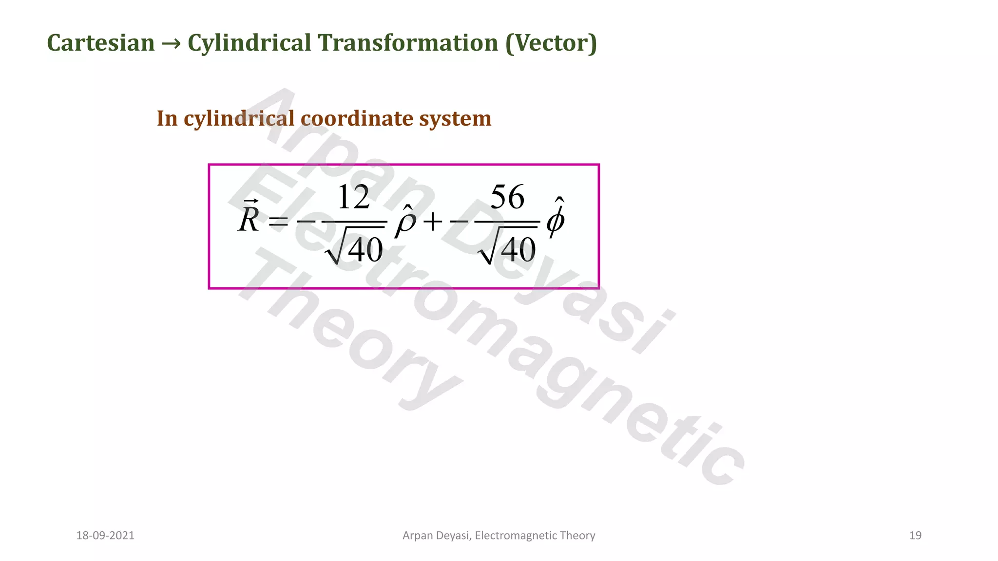 Coordinate transformation | PDF