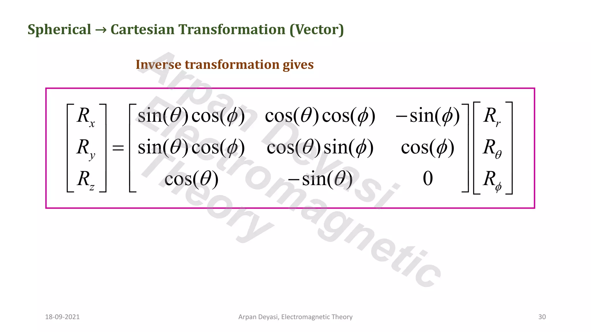 Coordinate transformation | PDF