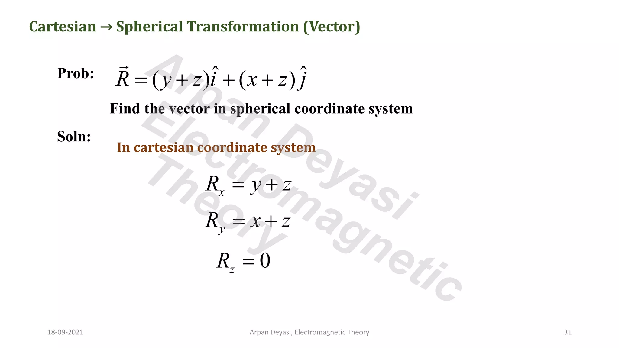 Coordinate transformation | PDF