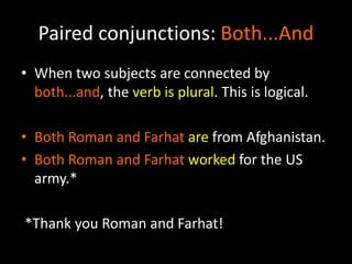Coordinatingconjunctions | PPT