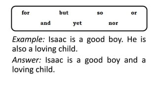 Coordinating conjunction.pptx | Free Download