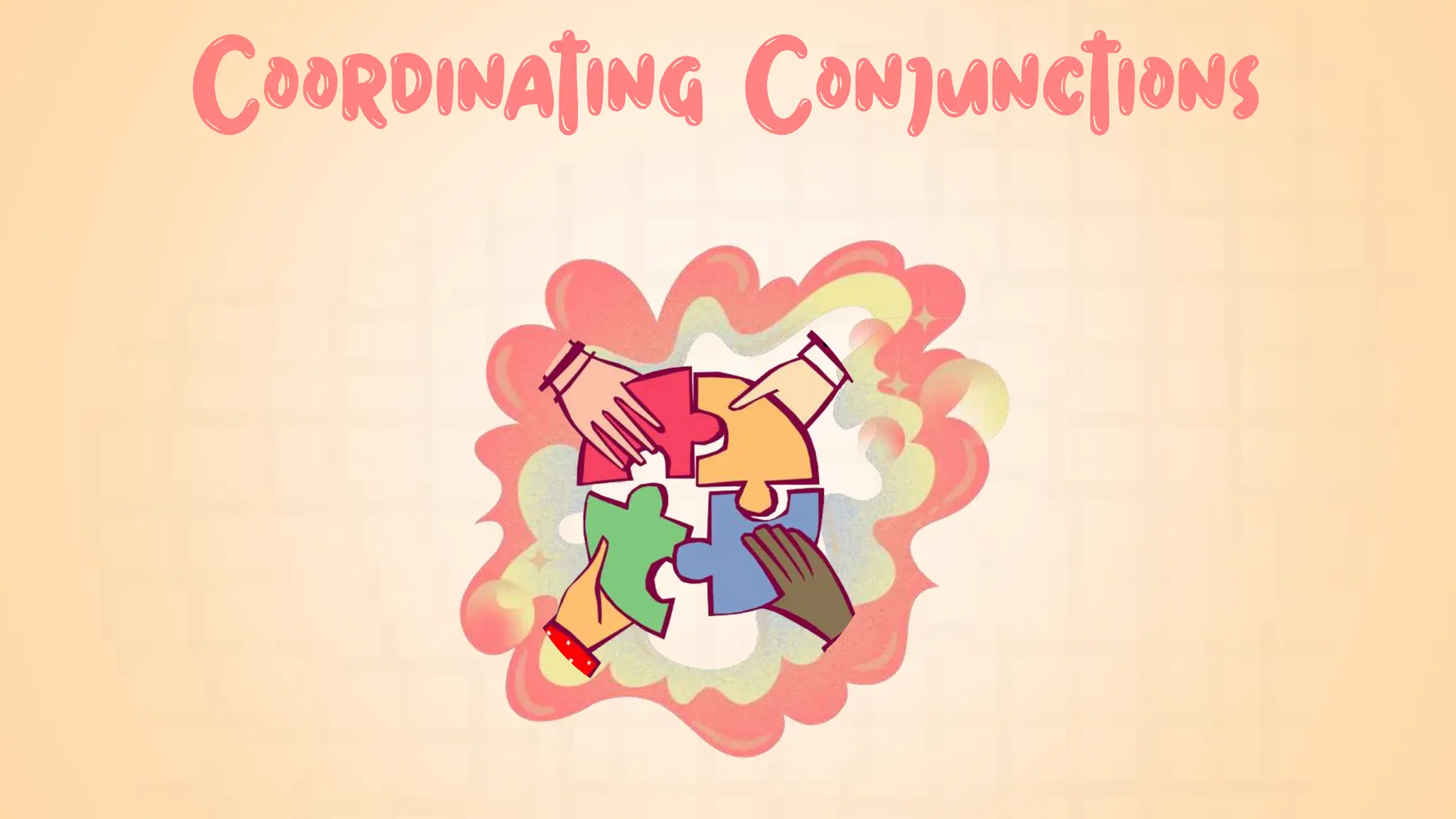 Power point presentation about COORDINATING CONJUNCTIONS .pptx