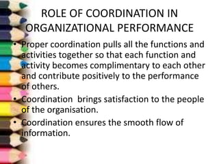Coordination | PPTX