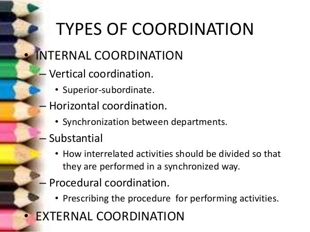 Coordination