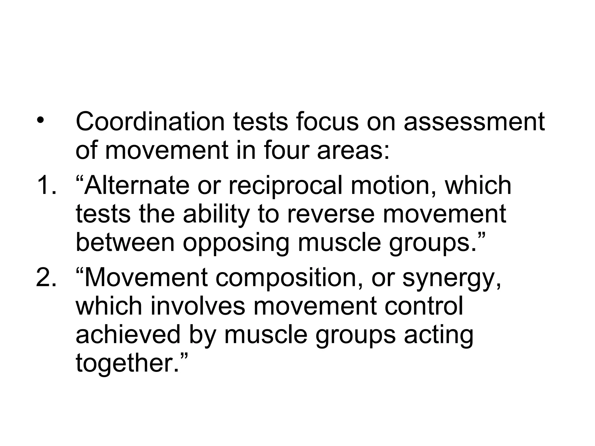 Coordination | PPT | Physical Therapy | Wellness