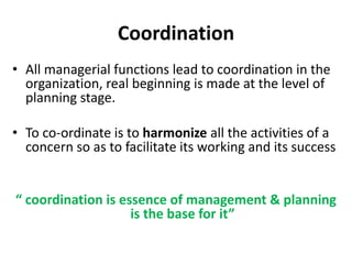 Coordination | PPT