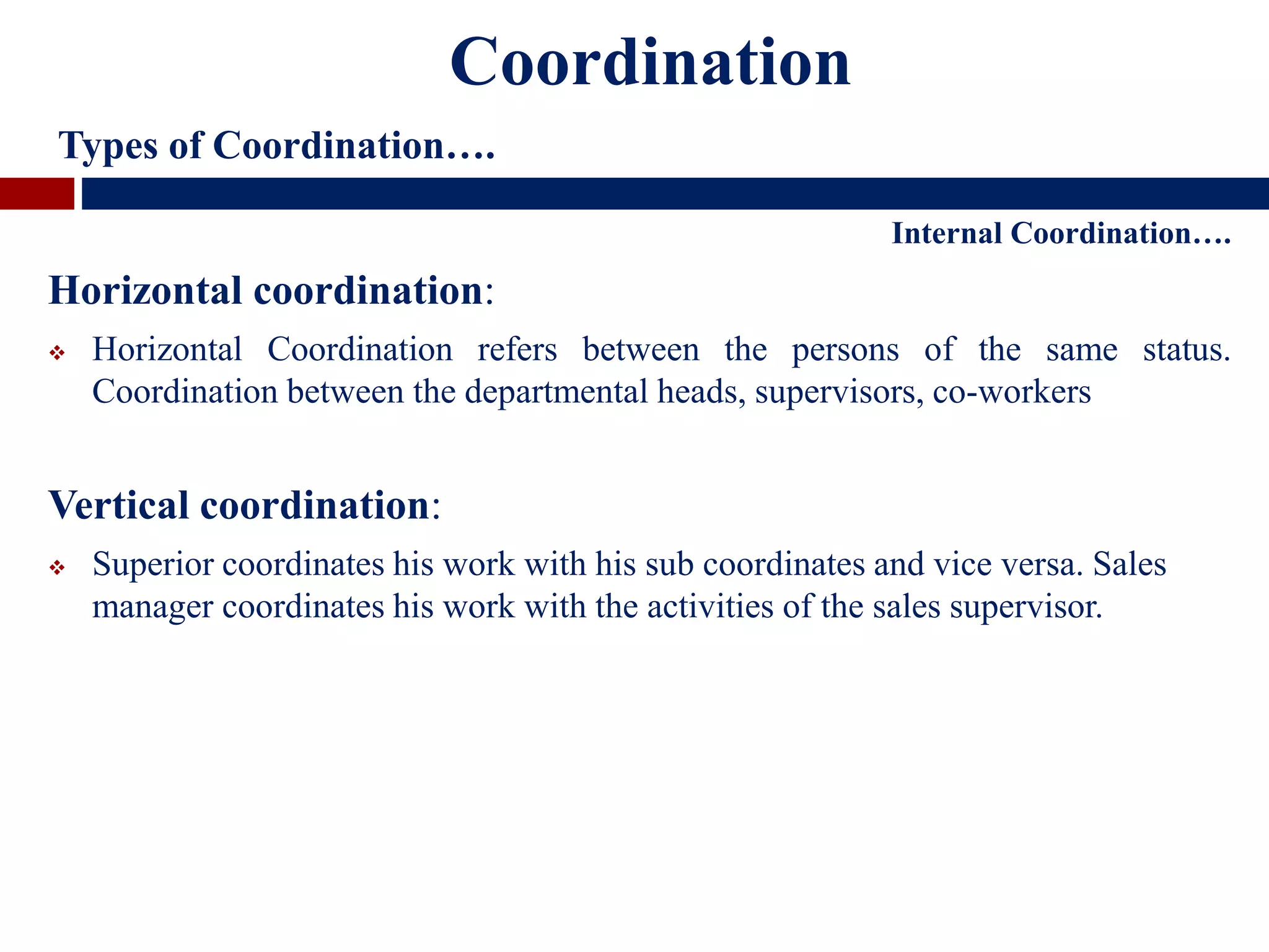 Coordination | PPTX