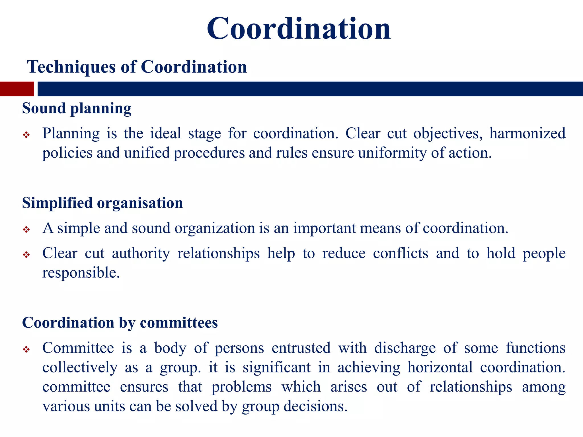Coordination | PPTX