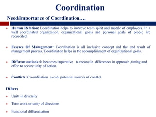 Coordination | PPTX