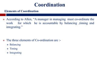 Coordination | PPT