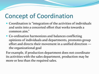 Coordination | PPTX
