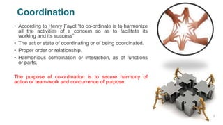 Coordination | PPTX