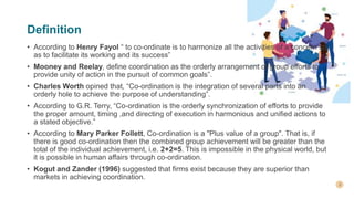 Coordination | PPTX