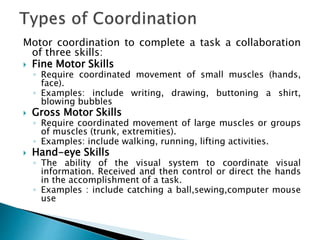 Coordination.pptx | Physical Therapy | Wellness