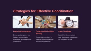 Coordination powerpoint presentation ppt | PPTX