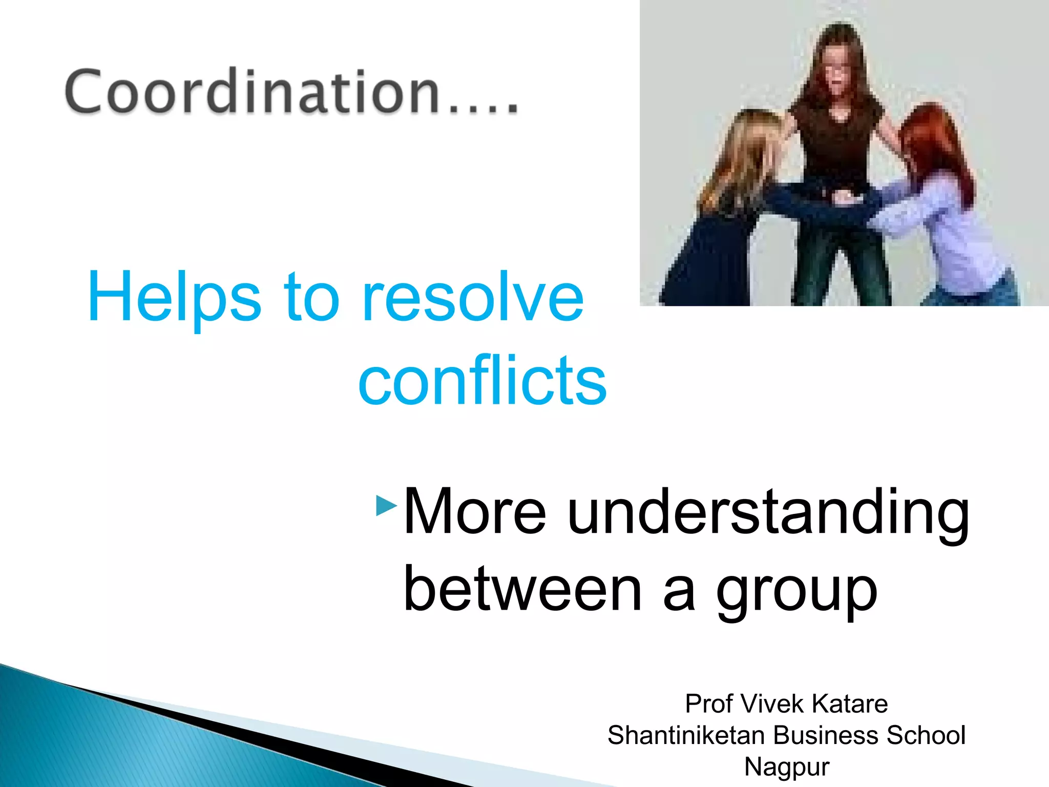 Coordination Ppt Ppt