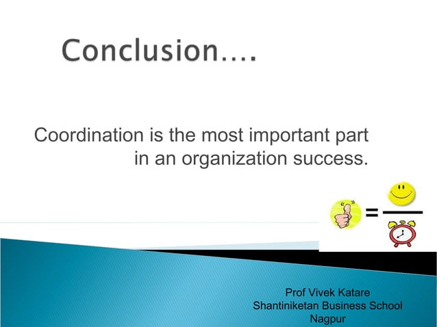 Coordination ppt | PPT