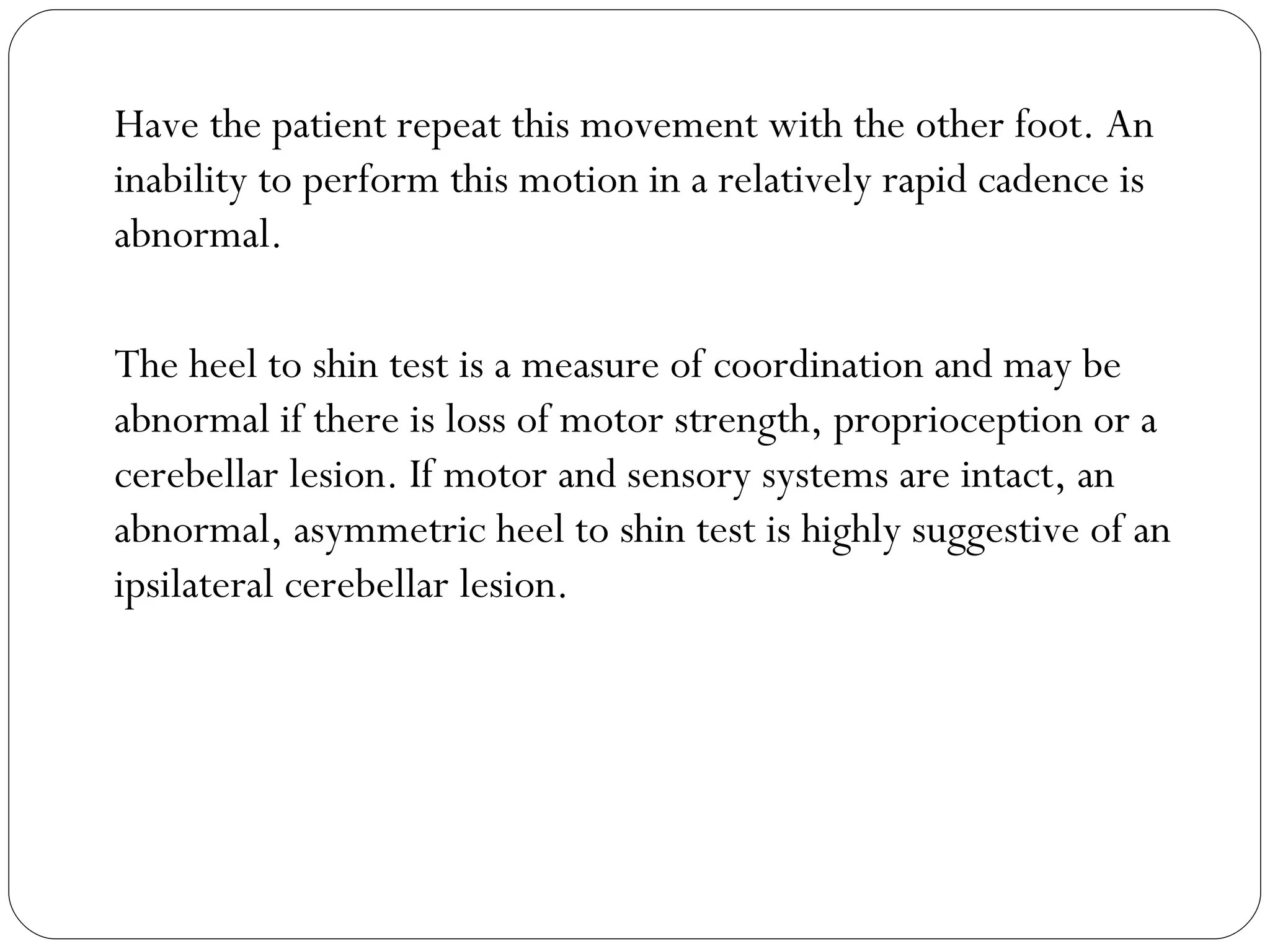 Coordination, Balance, Gait and Posture | PPT