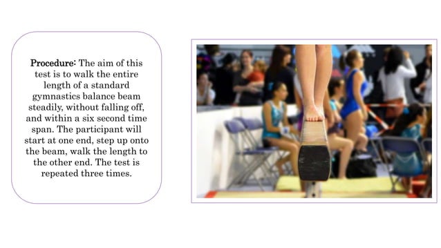 coordination & balance test (diag M).pptx | Physical Therapy | Wellness