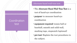 coordination & balance test (diag M).pptx