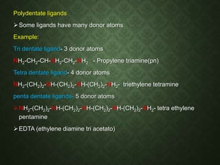 Coordination chemistry-part-1 | PPTX