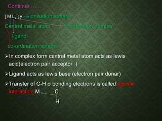 Coordination chemistry-part-1 | PPTX
