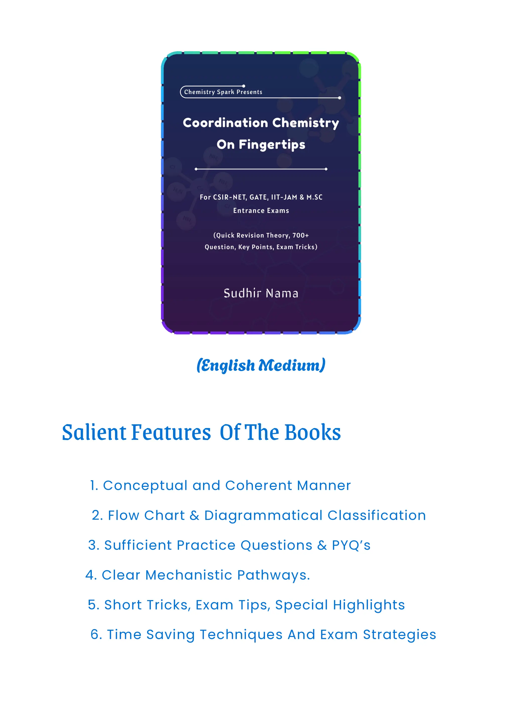 Coordination Chemistry On Fingertips Book By Sudhir Nama For CSIR-NE ...