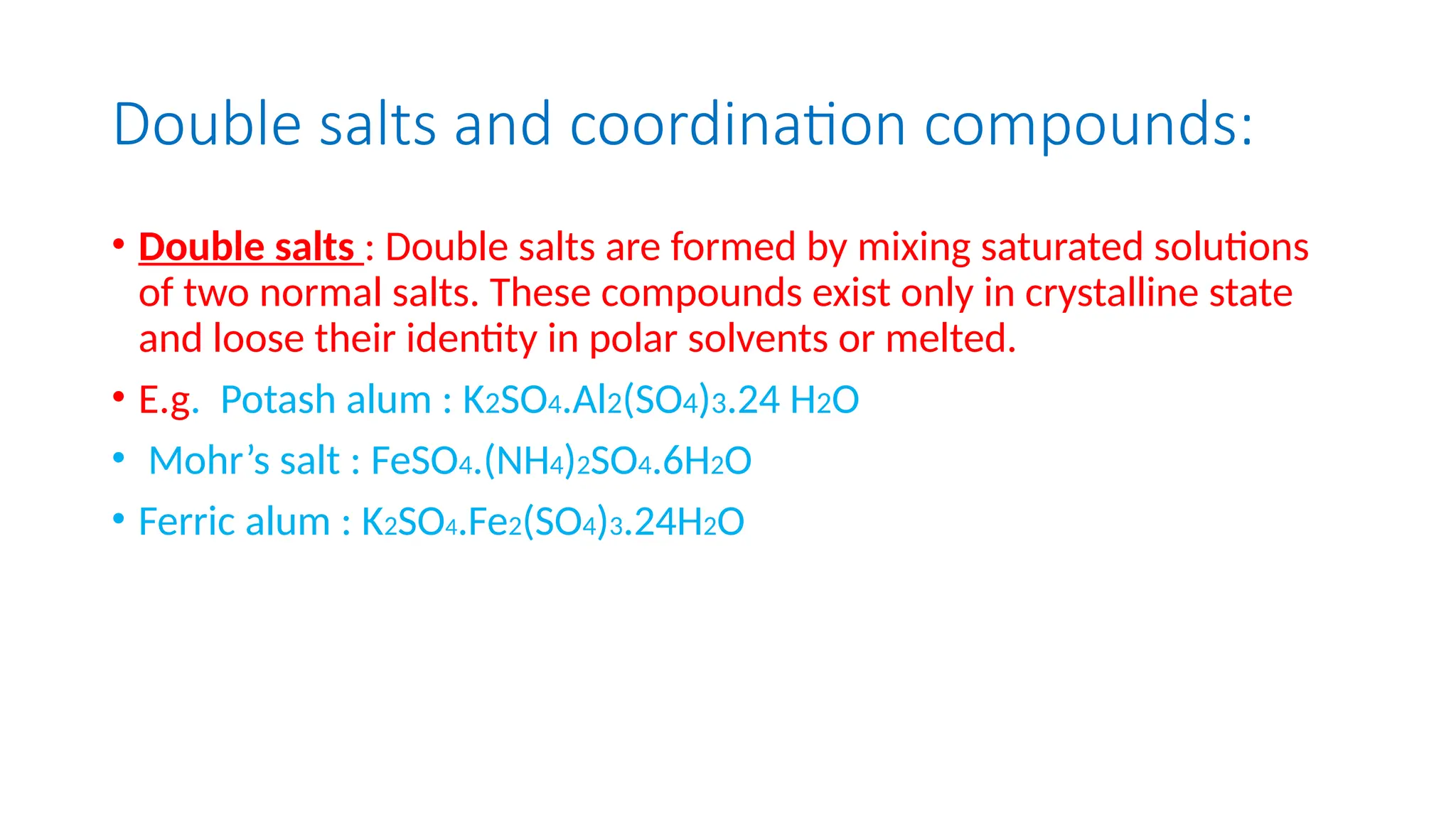 Coordination compounds-1.pptx ppt containing all notes for class 12 ...
