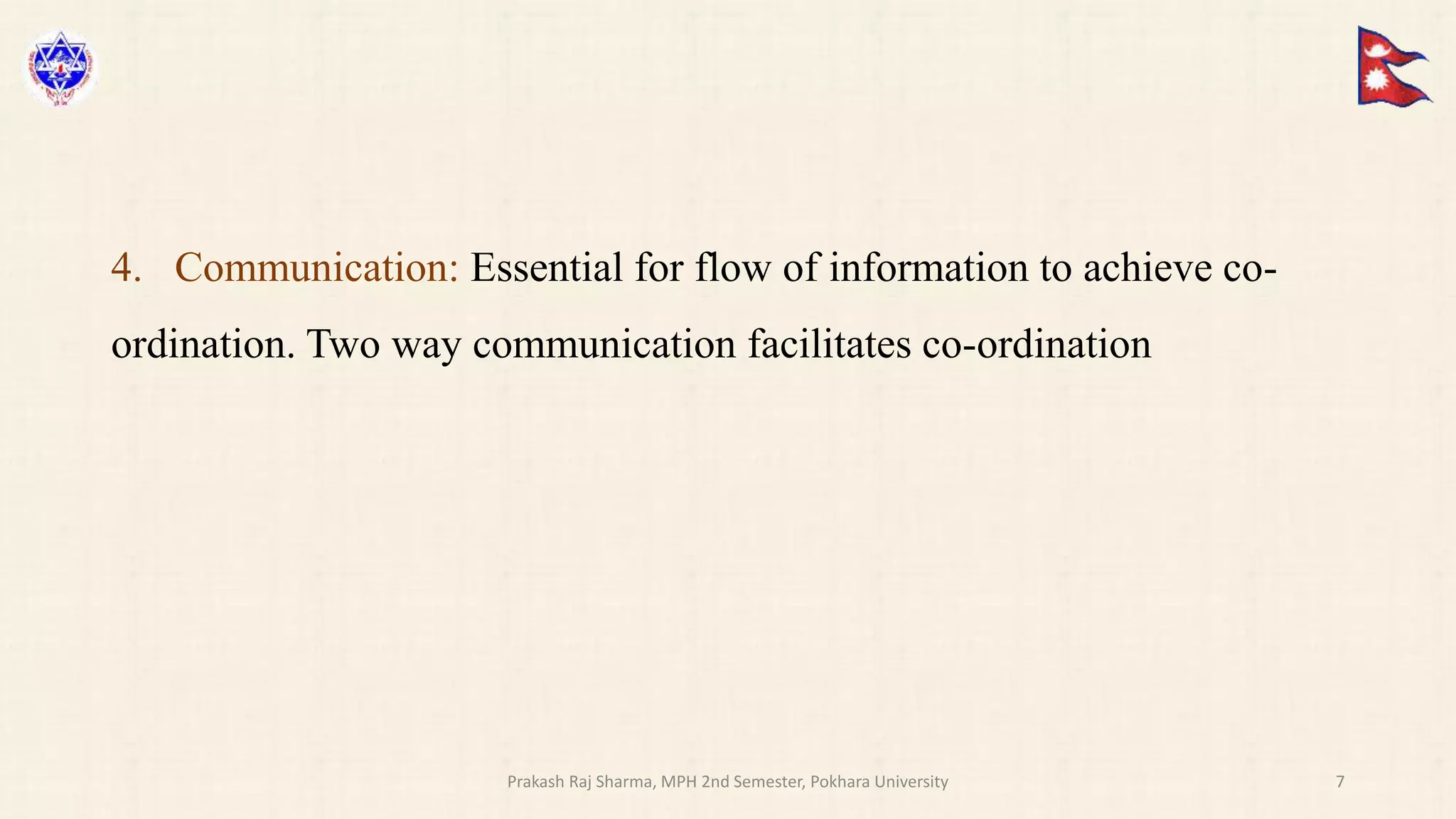Current co-ordination mechanism of health system in Nepal | PPTX
