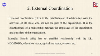 Current co-ordination mechanism of health system in Nepal | PPTX
