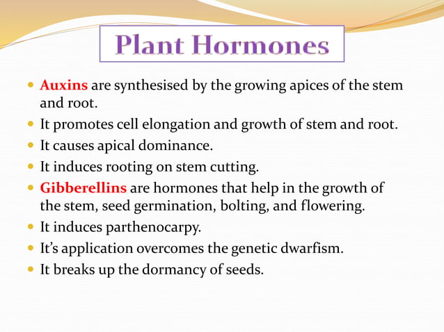 Coordination in plants | PPTX | Endocrine and Metabolic Diseases | Diseases and Conditions