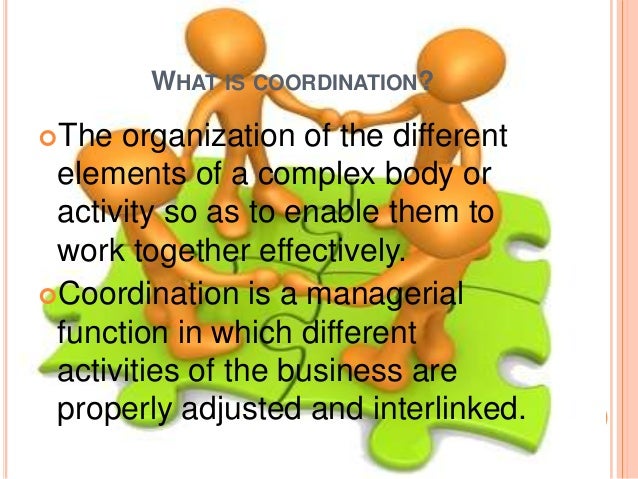 Coordination presentation