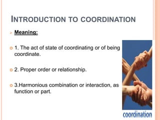 Coordination | PPT
