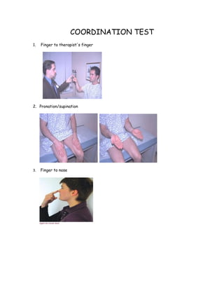 Coordination test | PDF