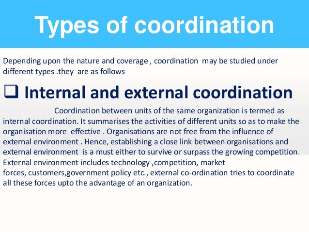 Coordination In Organization _ Collaboration And Coordination Examples ...