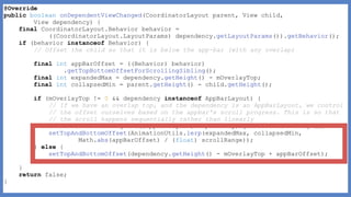 Coordinator Layout Behavior | PPT