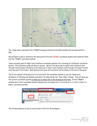 Coord transform 082014 | PDF