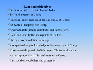 Coorg | PDF