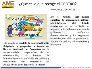 Cootad y residuos AME | PPTX