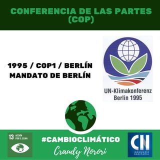 Conferencia de las partes - COP | PDF