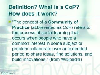 Cop Overview Day 1 Pm | PPT
