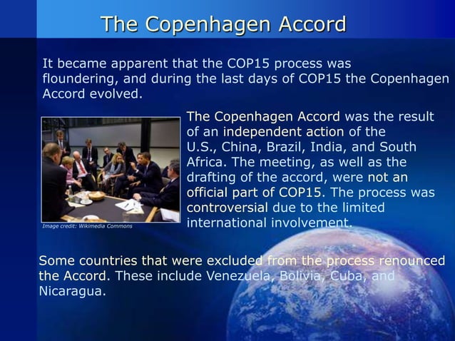 Report on Copenhagen COP15 | PPTX | Environment | Science