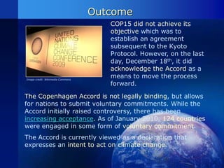 Report on Copenhagen COP15 | PPTX
