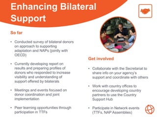 Sustained peer learning, coordination, and technical assistance in the ...