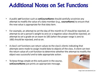 Intro To C++ - Class 08 - Separate Files & Set Functions | PPTX