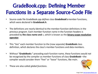 Intro To C++ - Class 08 - Separate Files & Set Functions | PPTX