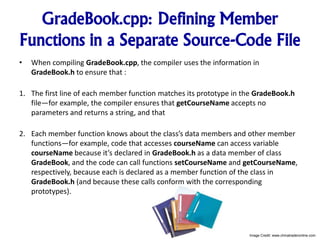 Intro To C++ - Class 08 - Separate Files & Set Functions | PPTX