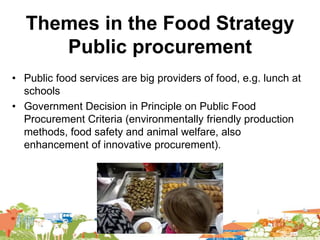 Climate action as an integral part of the Food Strategy | PPT
